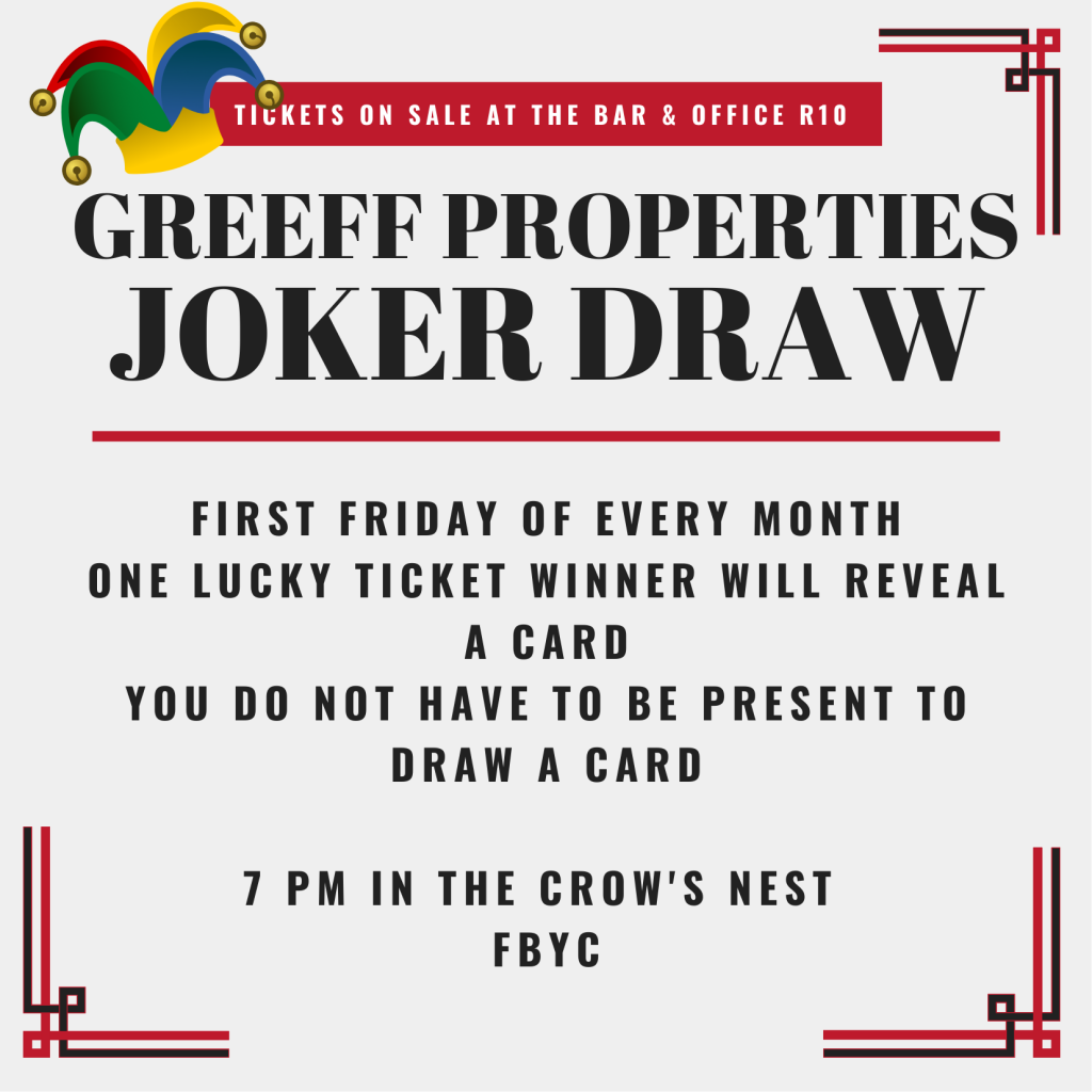 Joker Draw 1 – False Bay Yacht Club