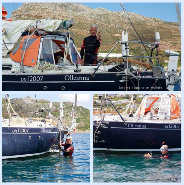 Jeremy Bagshaw and Olleanna 2 – False Bay Yacht Club