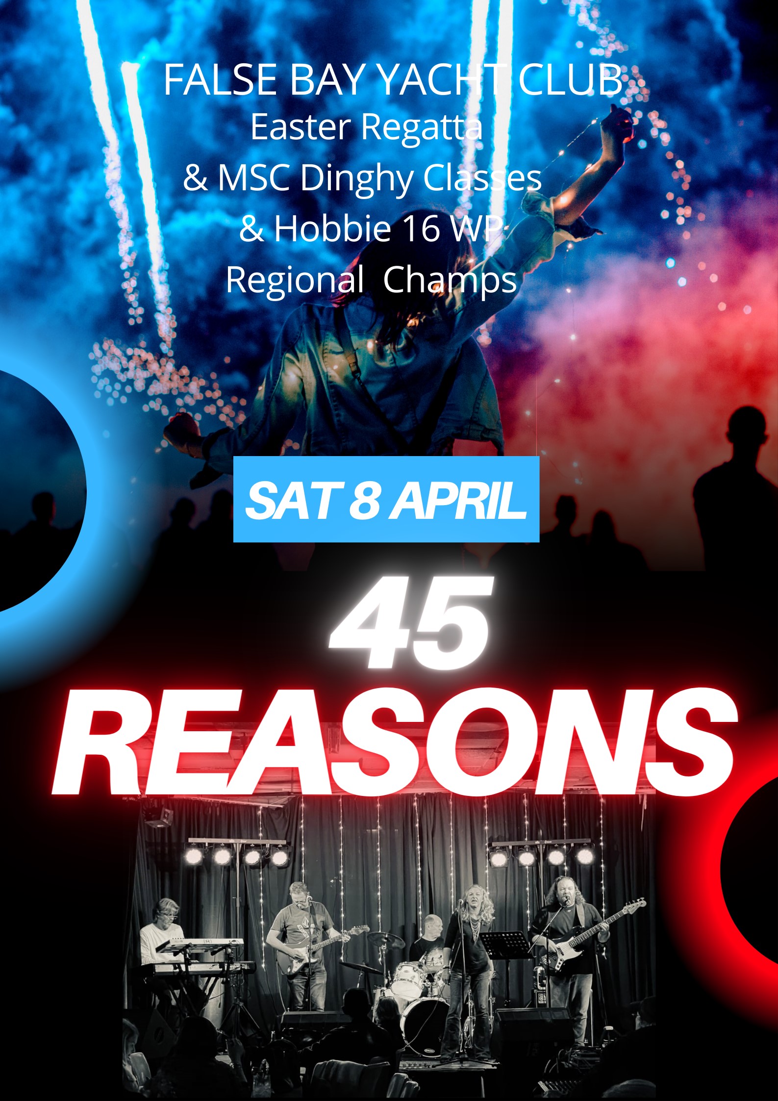 45 Reasons Band – False Bay Yacht Club