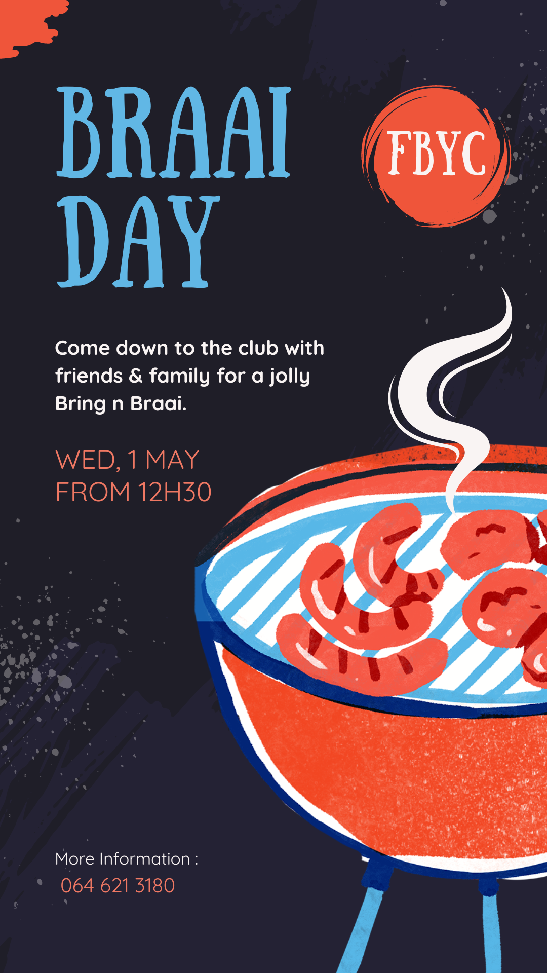 Braai Day MAY 24 – False Bay Yacht Club